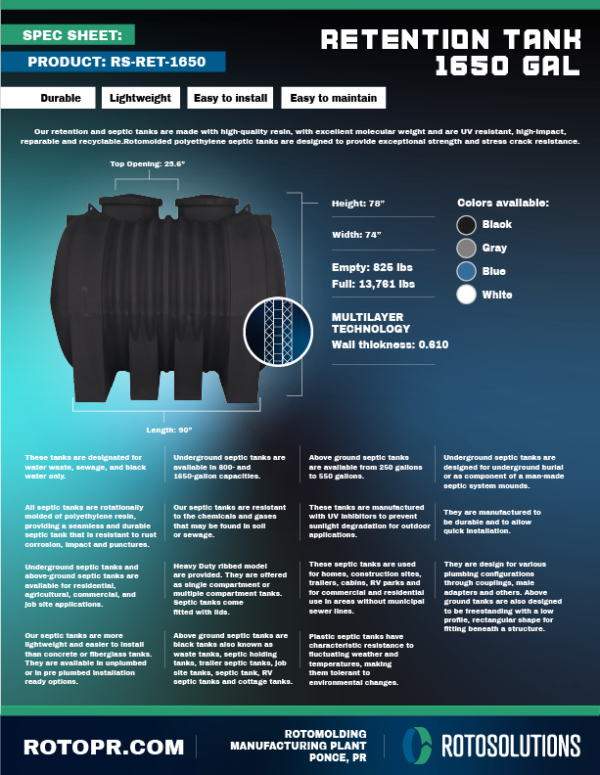 Septic Tanks - ROTO Solutions